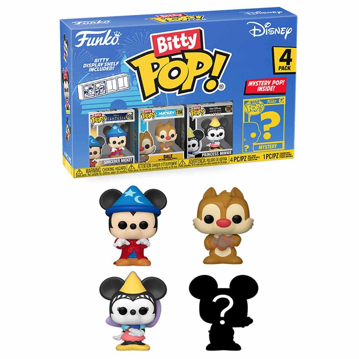 Bitty Pop Sorcerer Mickey Dale Princess Minnie Mystery Disney